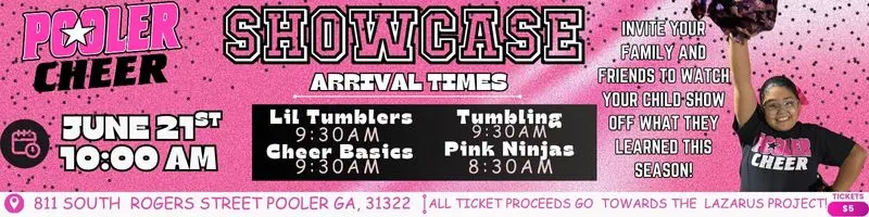 Pooler Cheer Summer Showcase | Pooler Karate Student Hub
